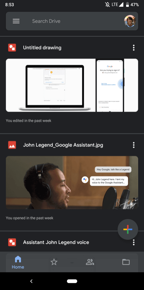 Google Drive Karanlık Mod ve Diğer Özellikler - AOrhan